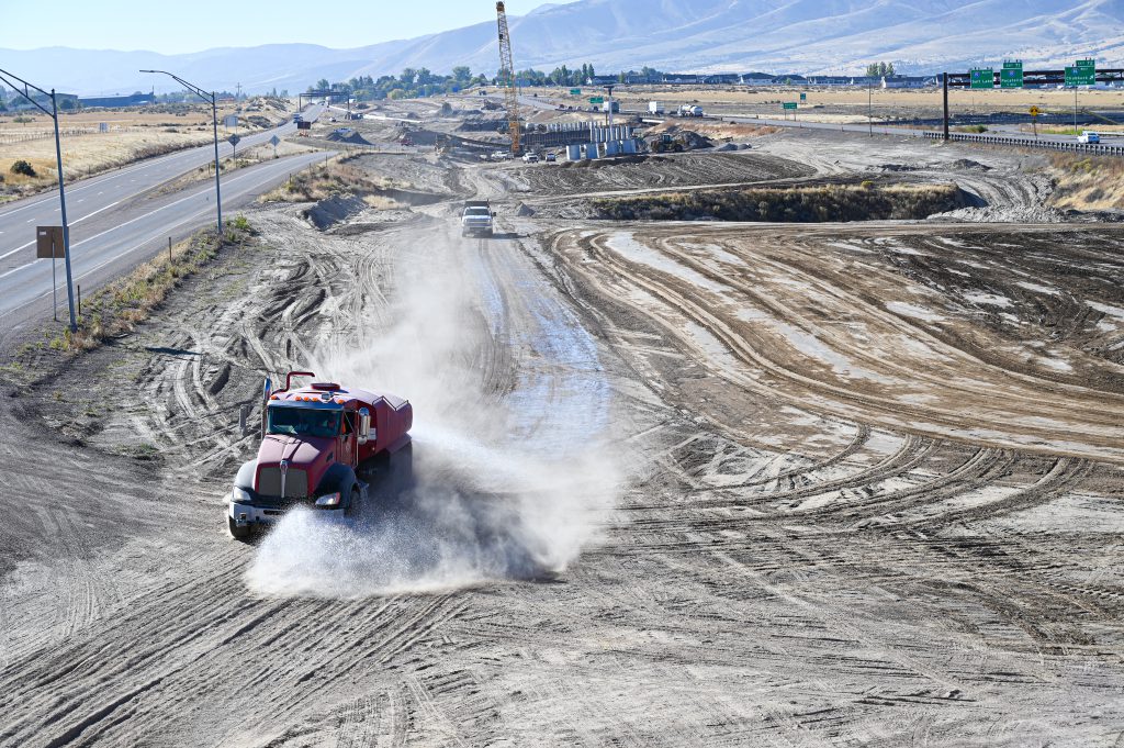 System Interchange Construction in Full Swing | Idaho Transportation ...