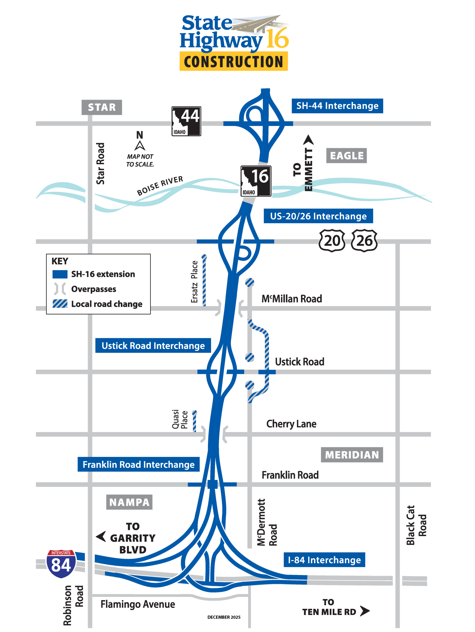 SH-16 Construction | Idaho Transportation Department